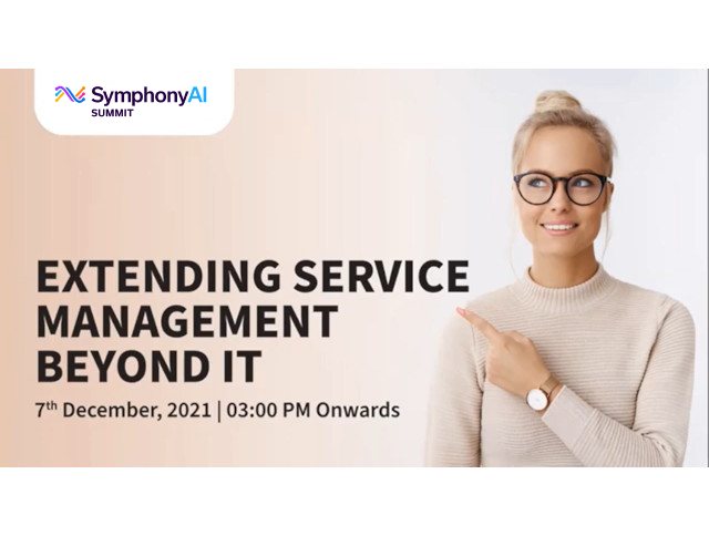 Extending service management beyond IT - SymphonyAI