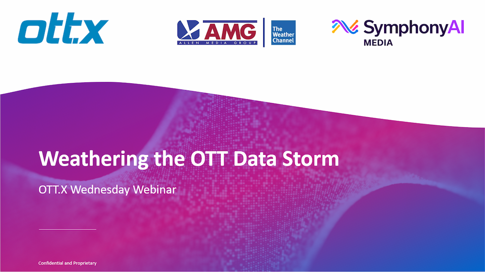 Weathering the OTT Data Storm with Allen Media Group - SymphonyAI