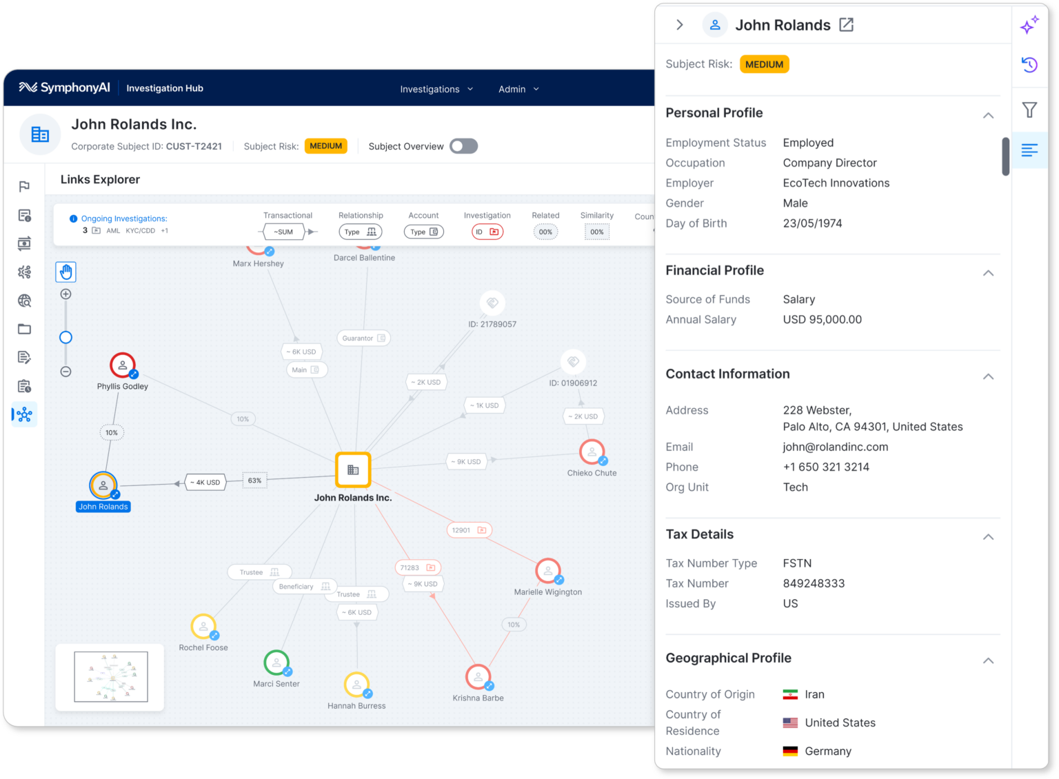 Sensa Copilot - AI for Financial Crime Investigations | SymphonyAI