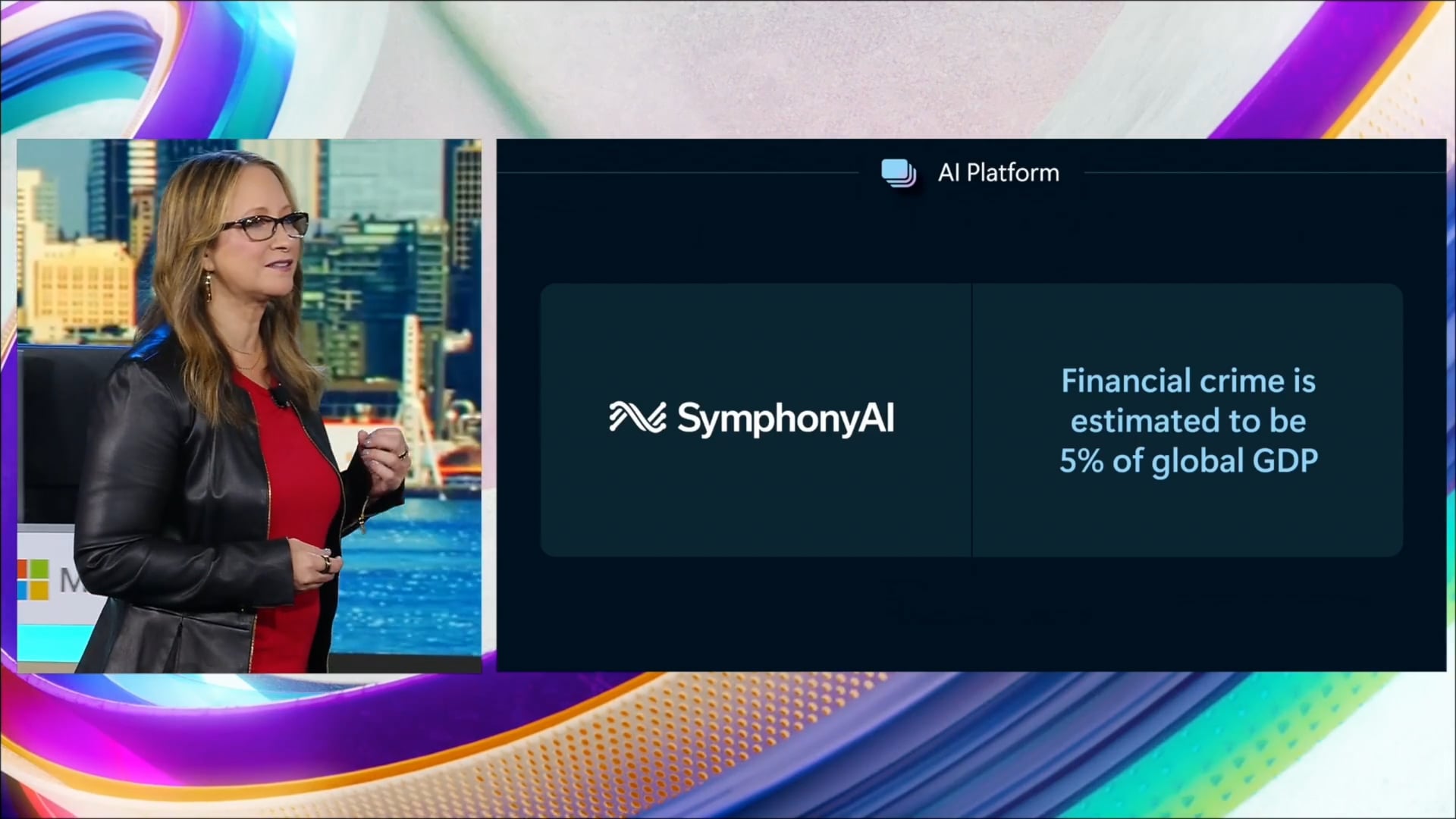 Microsoft's Satya Nadella and Nicole Dezen speak about SymphonyAI at ...